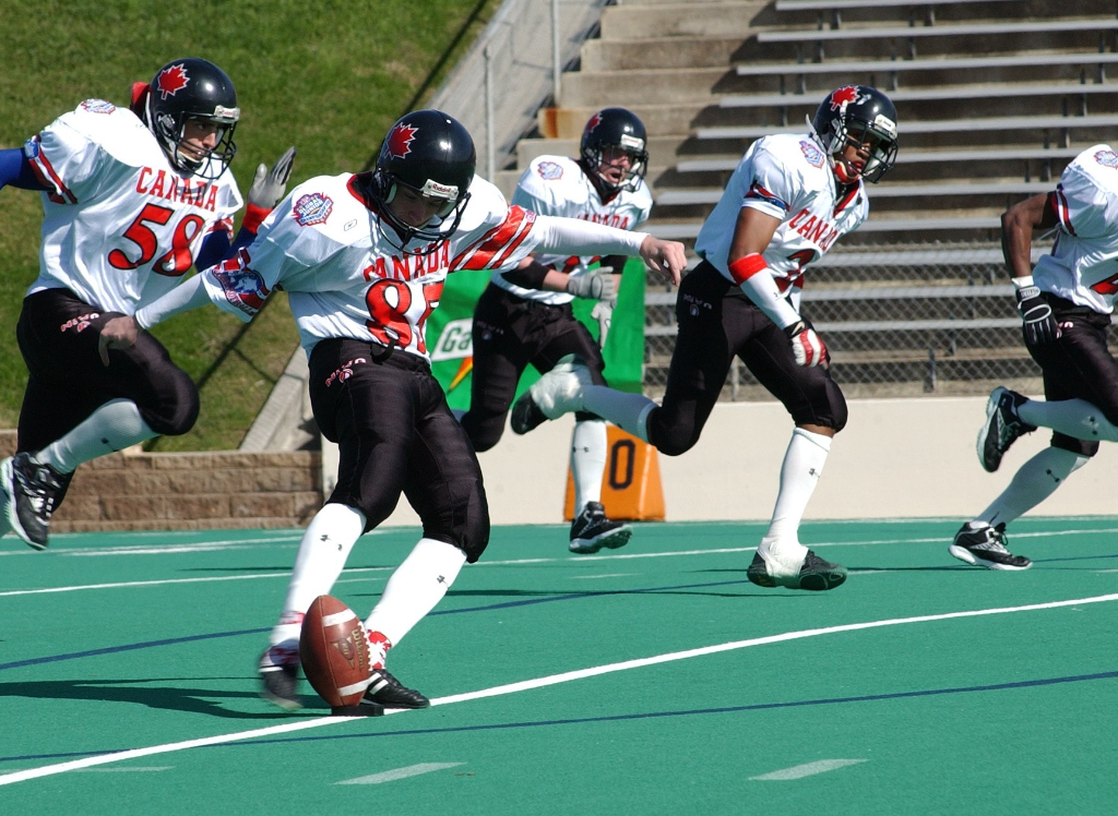 Who Needs a Lucy When You've Got This Football Kicking Tee