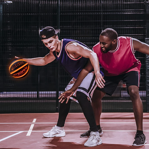 Light Up the Court All Day Long with a Glowing Basketball
