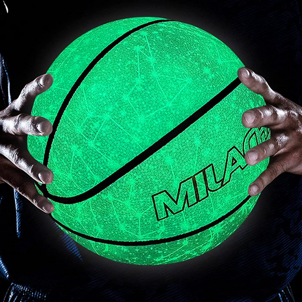 Light Up the Court All Day Long with a Glowing Basketball